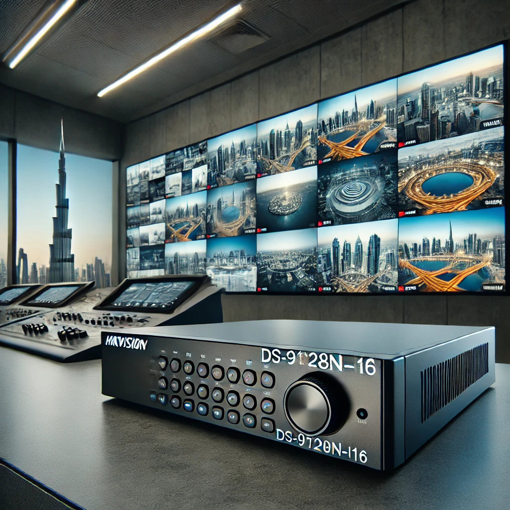 Hikvision NVR model DS-96128NI-I16 in Dubai